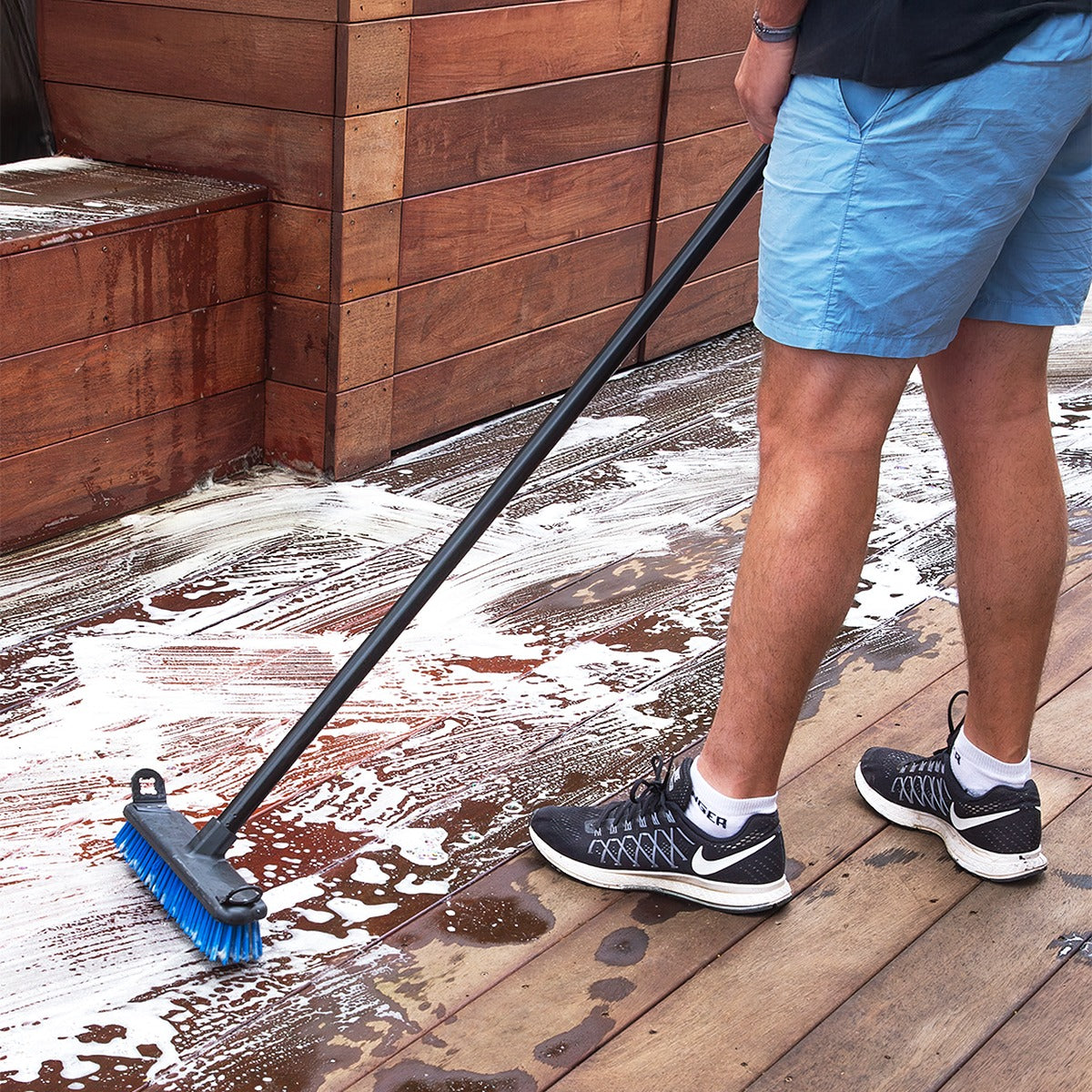 Refresh Your Deck Easily with Haydn Deck Scrubbing Brushes — 200mm & 3