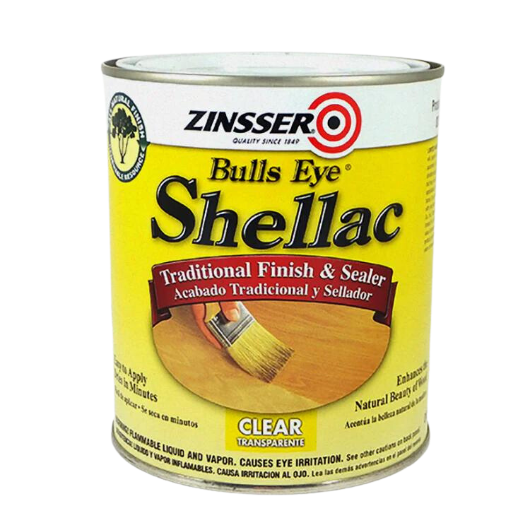Bullseye Clear Shellac 960ml - Wood Finish NZ