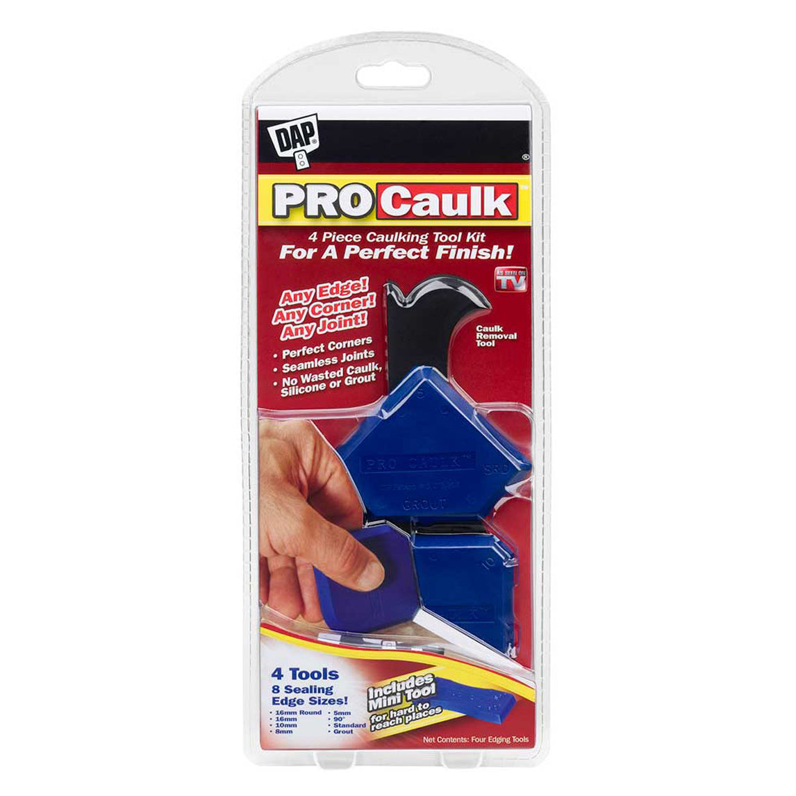 DAP PRO Caulk Tool Kit Perfect Seal Easy Cleanup