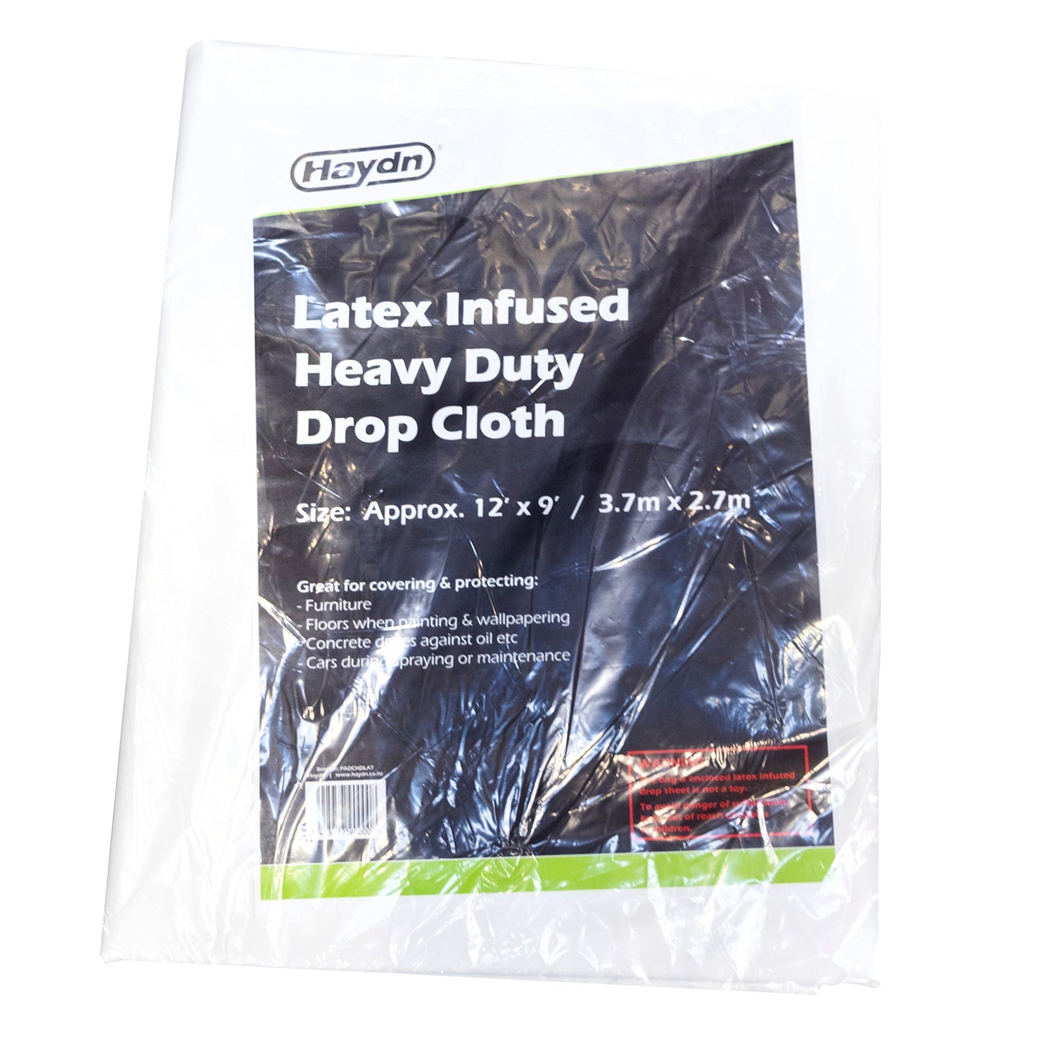 Heavy Duty Latex Drop Cover - Garage Workshop Solutions