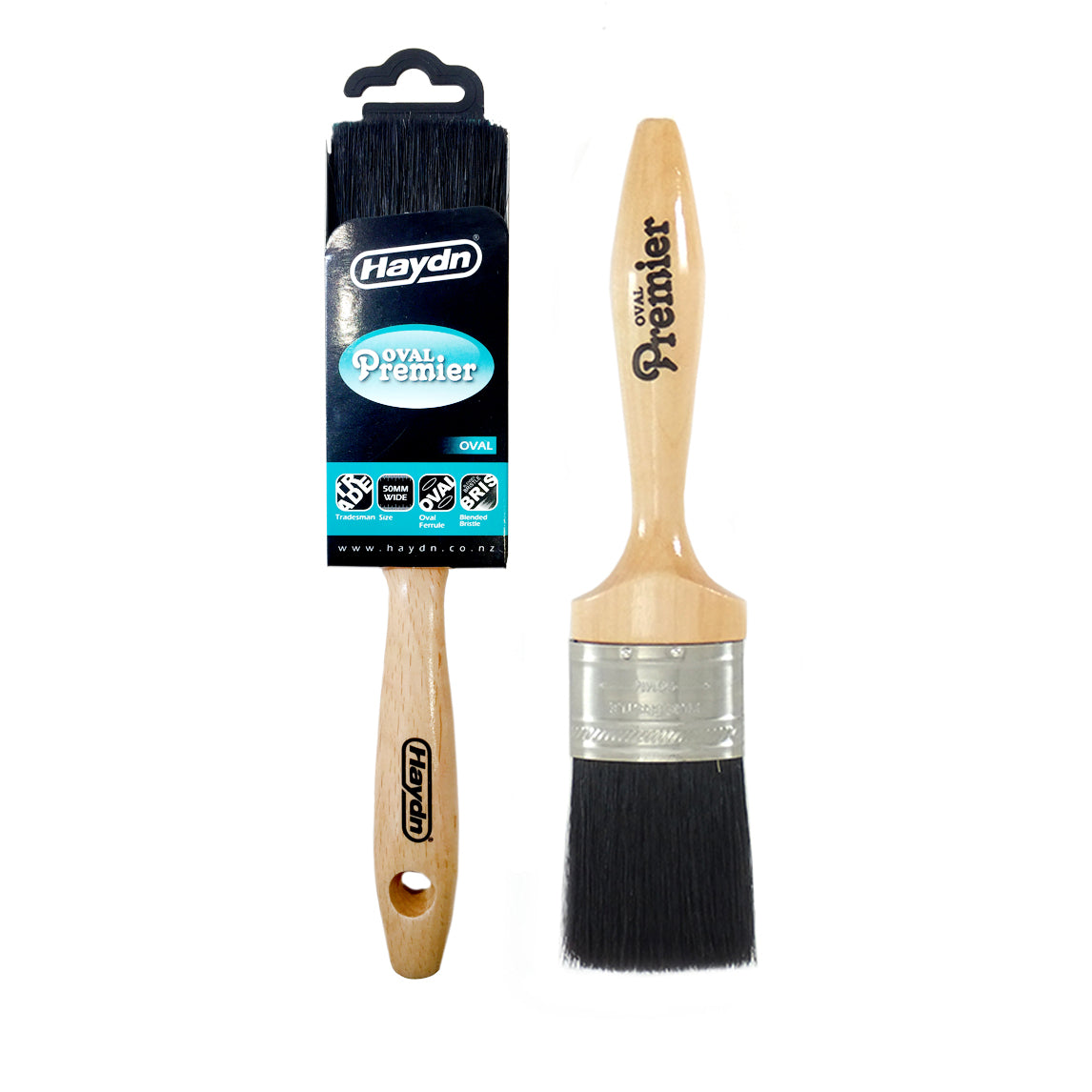 Premier Oval Paint Brush for Smooth, Pro Finish Jobs