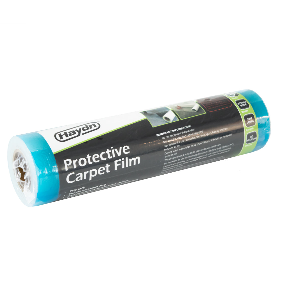Carpet Protection Film 270mm x 30m – Durable & Trip Safe